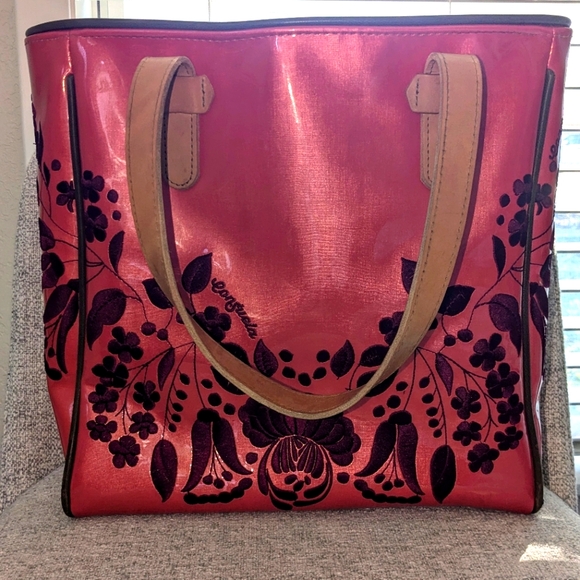 Consuela | Bags | Consuela Cayenne Valentina Tote Embroidered Bright ...